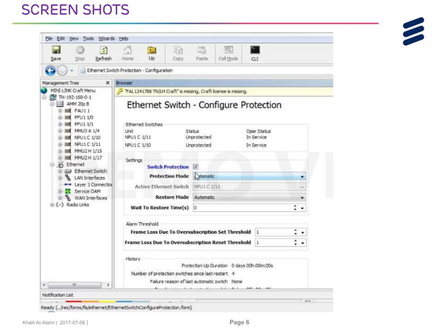 Ethernet switch protection mop | PPT