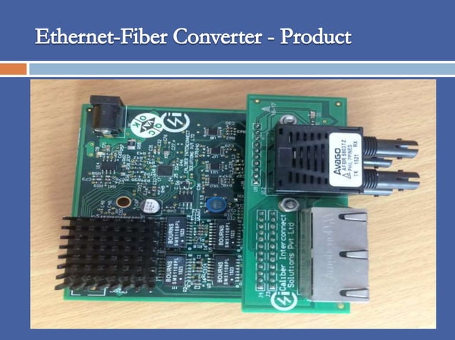 Ethernet to fiber converter Switches | PPT