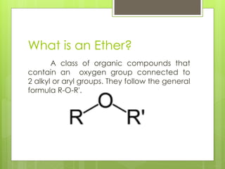 Ethers | PPT