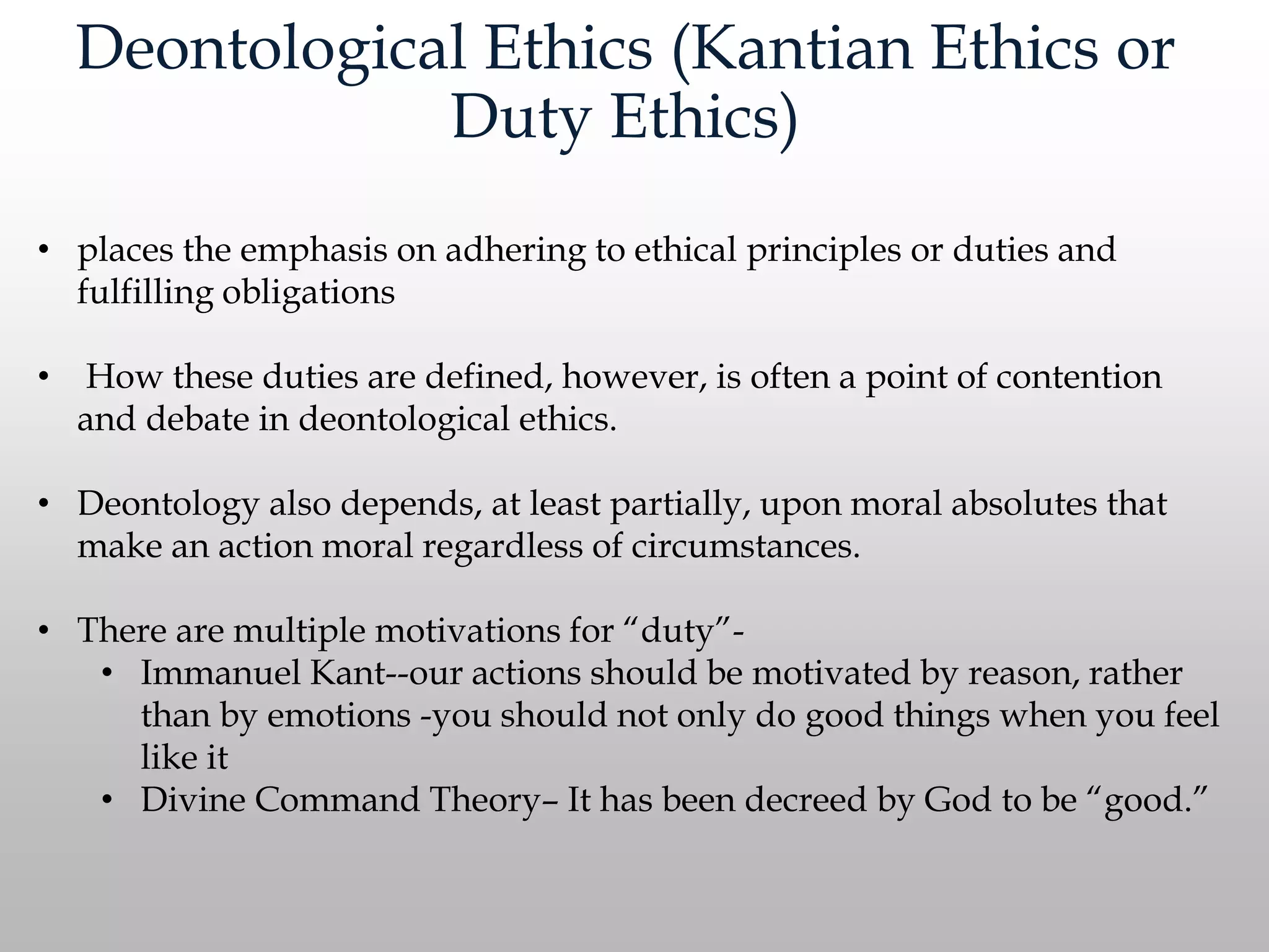 Ethical Frameworks Intro | PPTX
