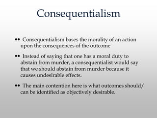 Ethical Frameworks Intro | PPTX