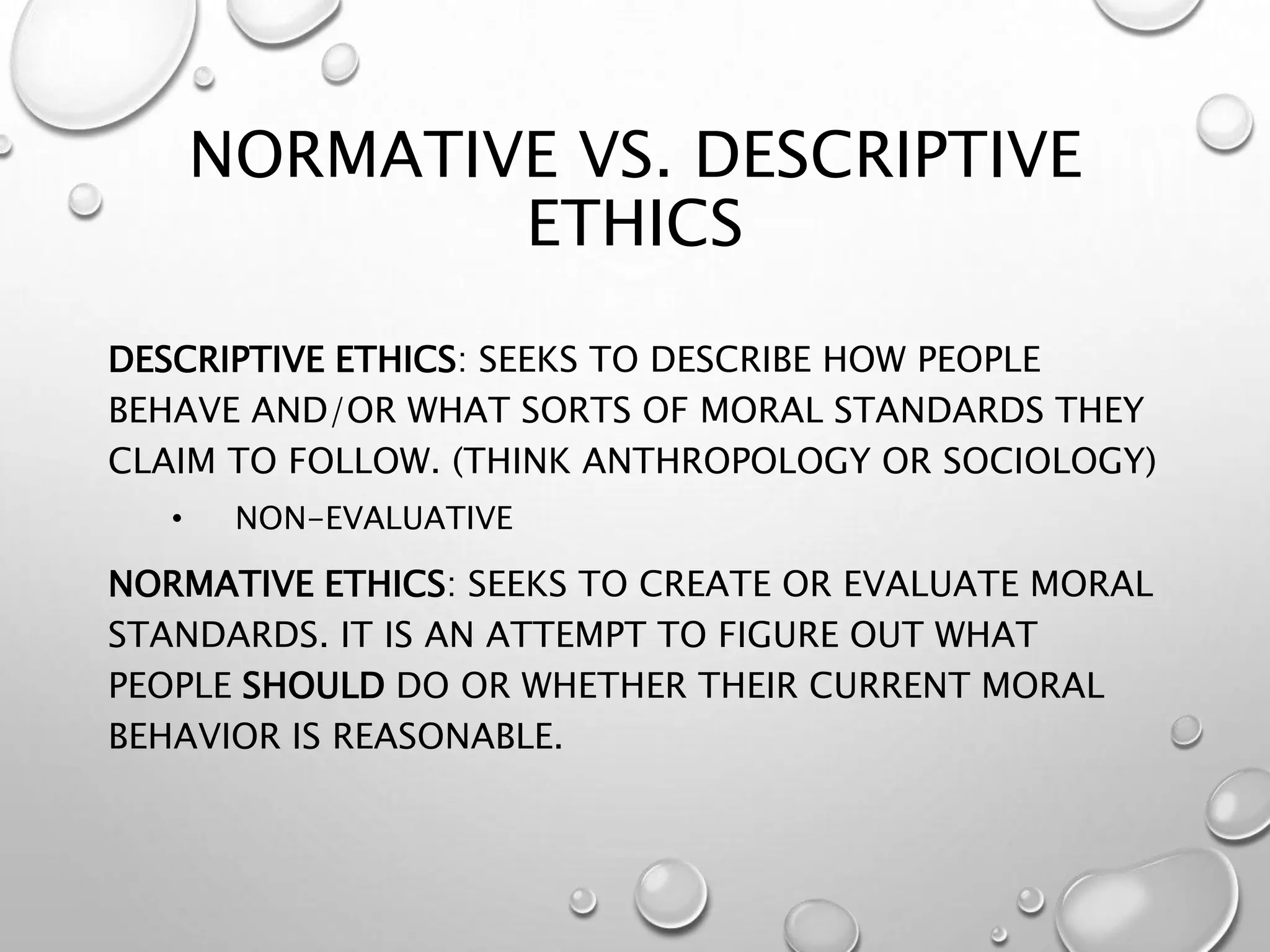 Ethical Frameworks Intro | PPTX