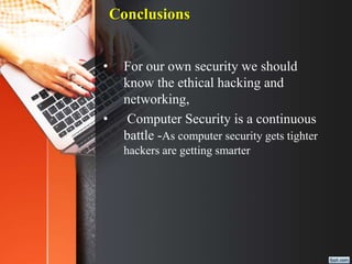 Ethicak hacking | PPT