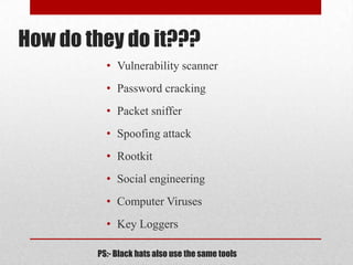 Ethical Hacking, Introduction | PPTX | Computing | Technology & Computing