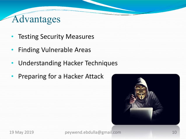 Ethical hacking | PPTX