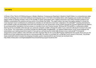 [PDF] Ethical Issues in Modern Medicine: Contemporary Readings in ...