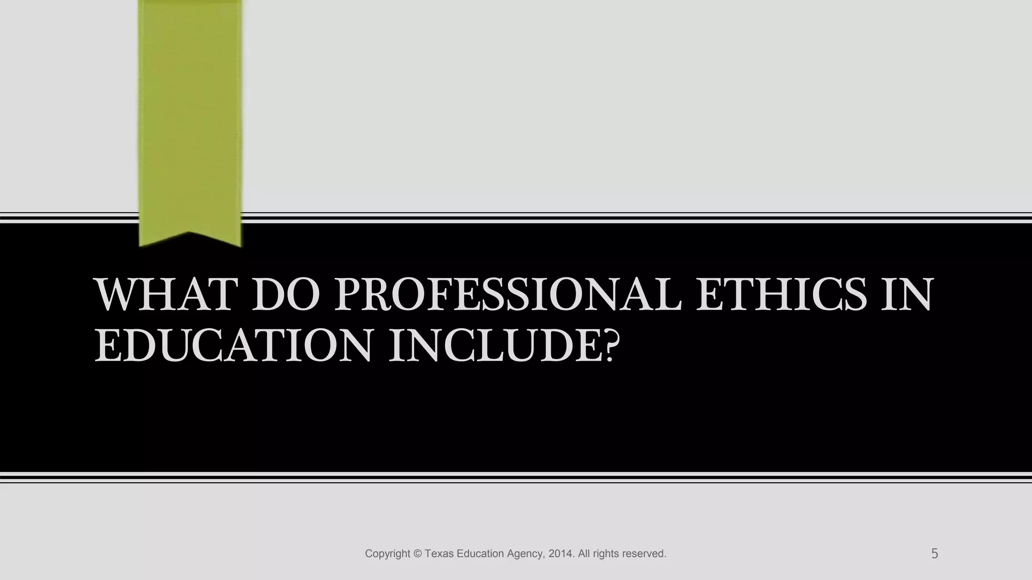 Ethical standards-for-educators-ppt | PPTX