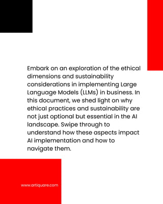 Ethical AI and Sustainability in LLM Implementation.pdf