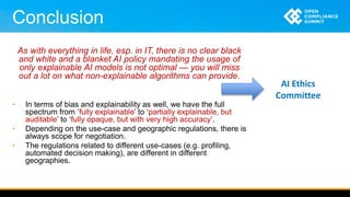Ethical AI - Open Compliance Summit 2020 | PPTX