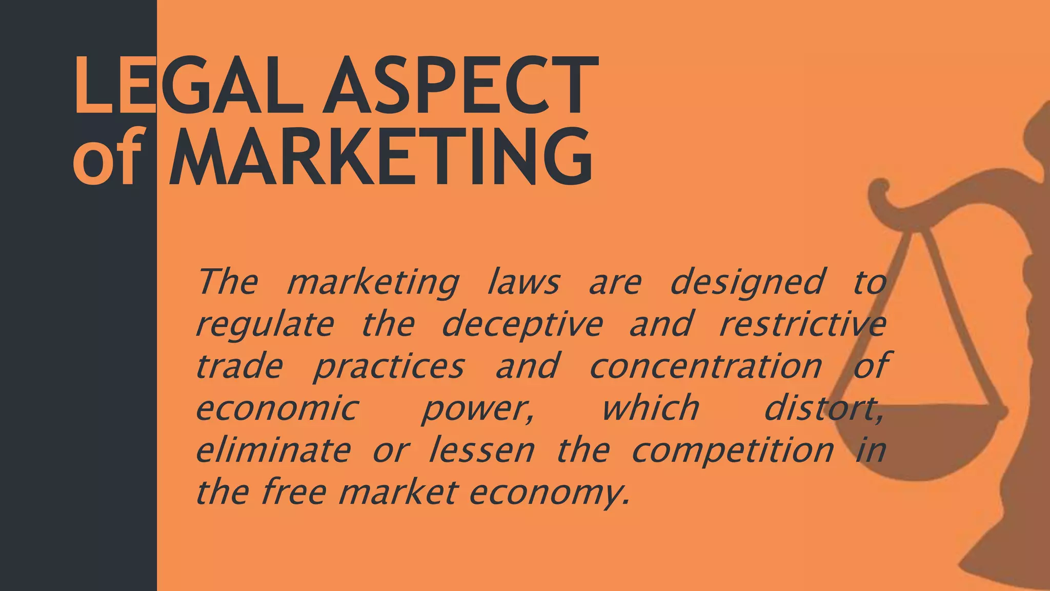 Ethical and Legal Aspect of Marketing | PPTX