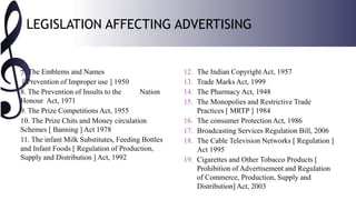 Ethical and legal aspects of advertising | PPTX