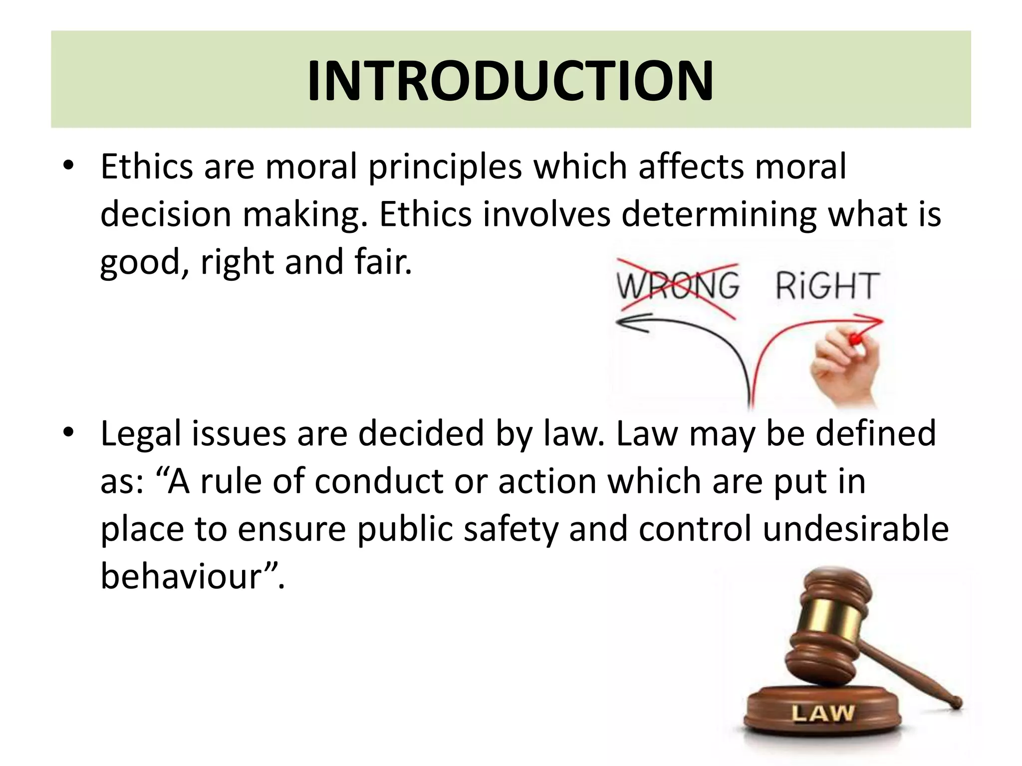 Ethical and legal issues in midwifery and obstetrics nursing | PPTX