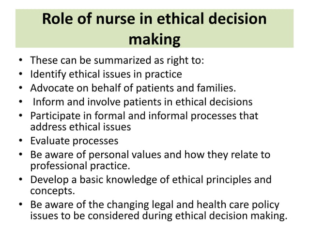 Ethical And Legal Issues In Midwifery And Obstetrics Nursing Pptx