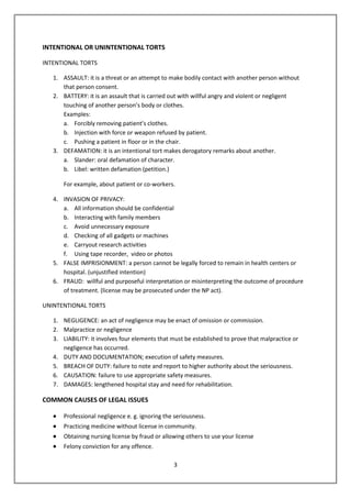 Ethical and legal issues in community health nursing and | DOCX