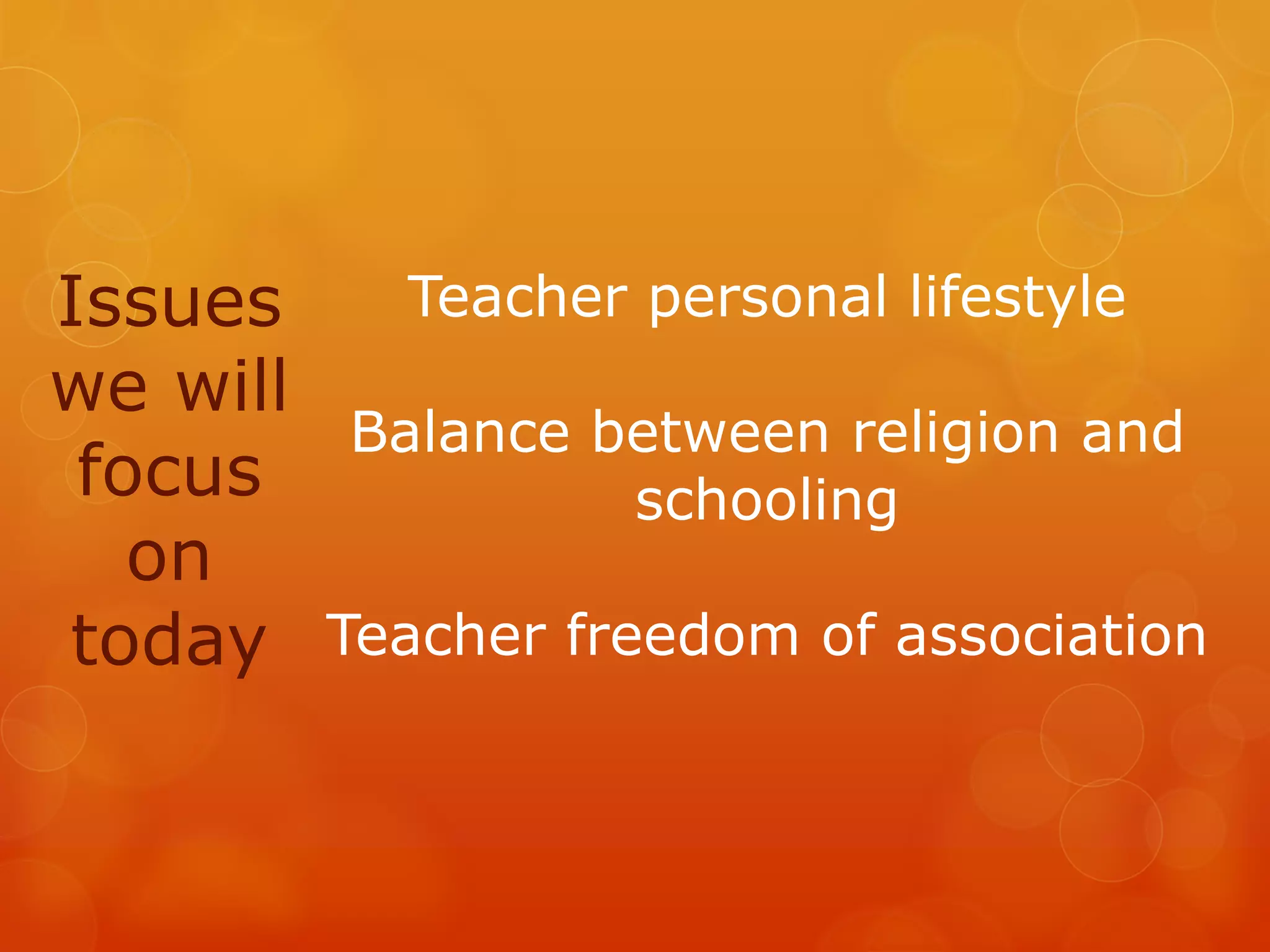 Ethical and legal issues in education | PPTX