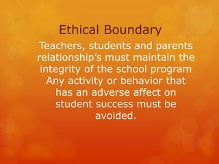 Ethical and legal issues in education | PPTX