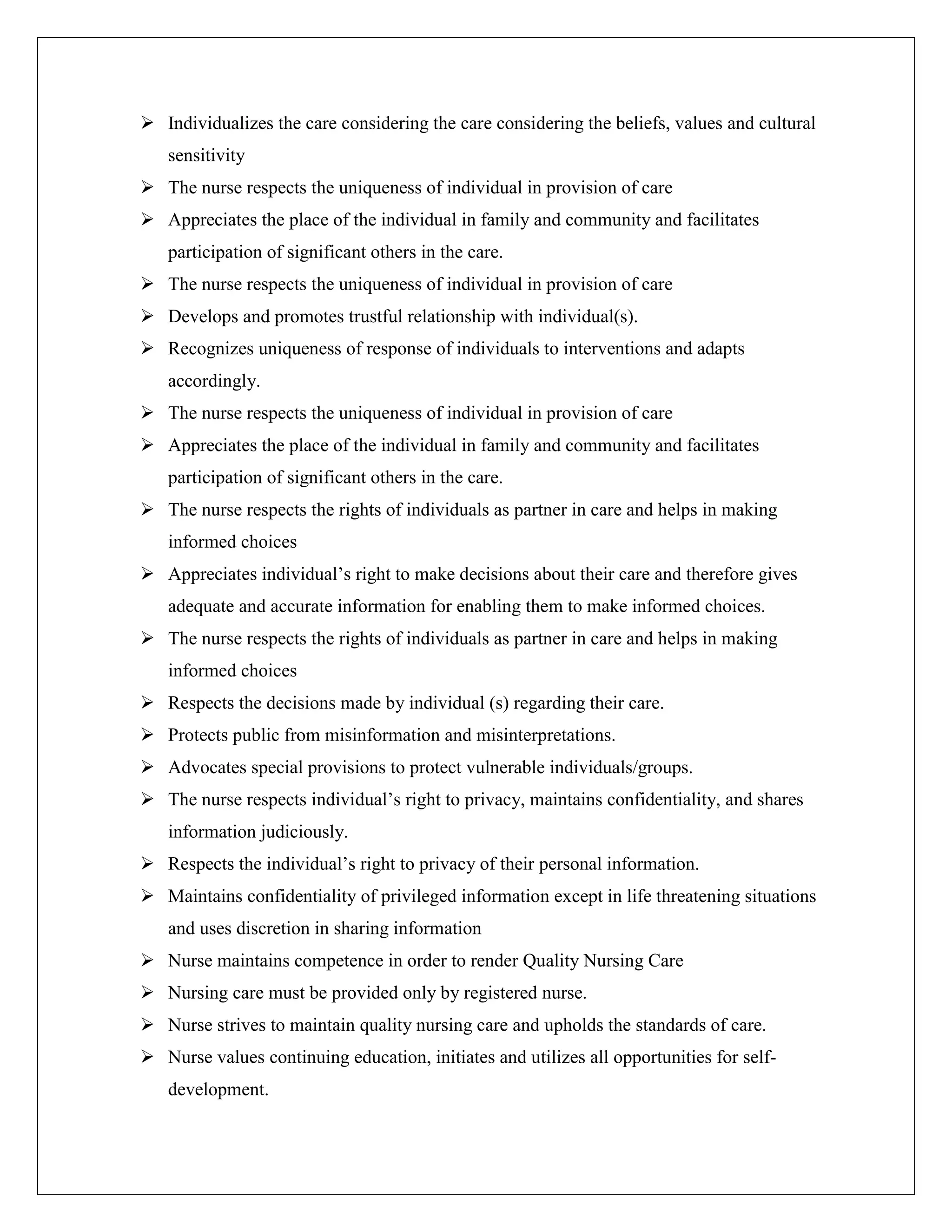 Ethical and legal issues in nursing | PDF