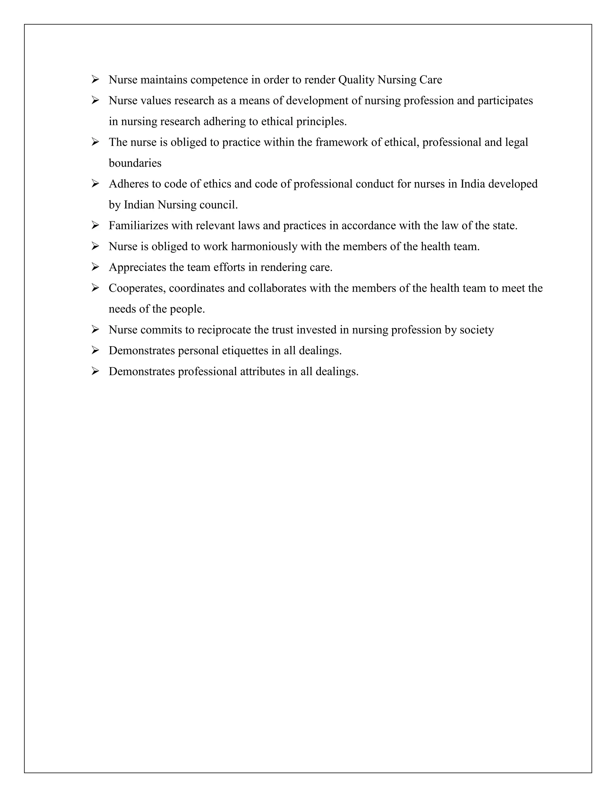 Ethical and legal issues in nursing | PDF