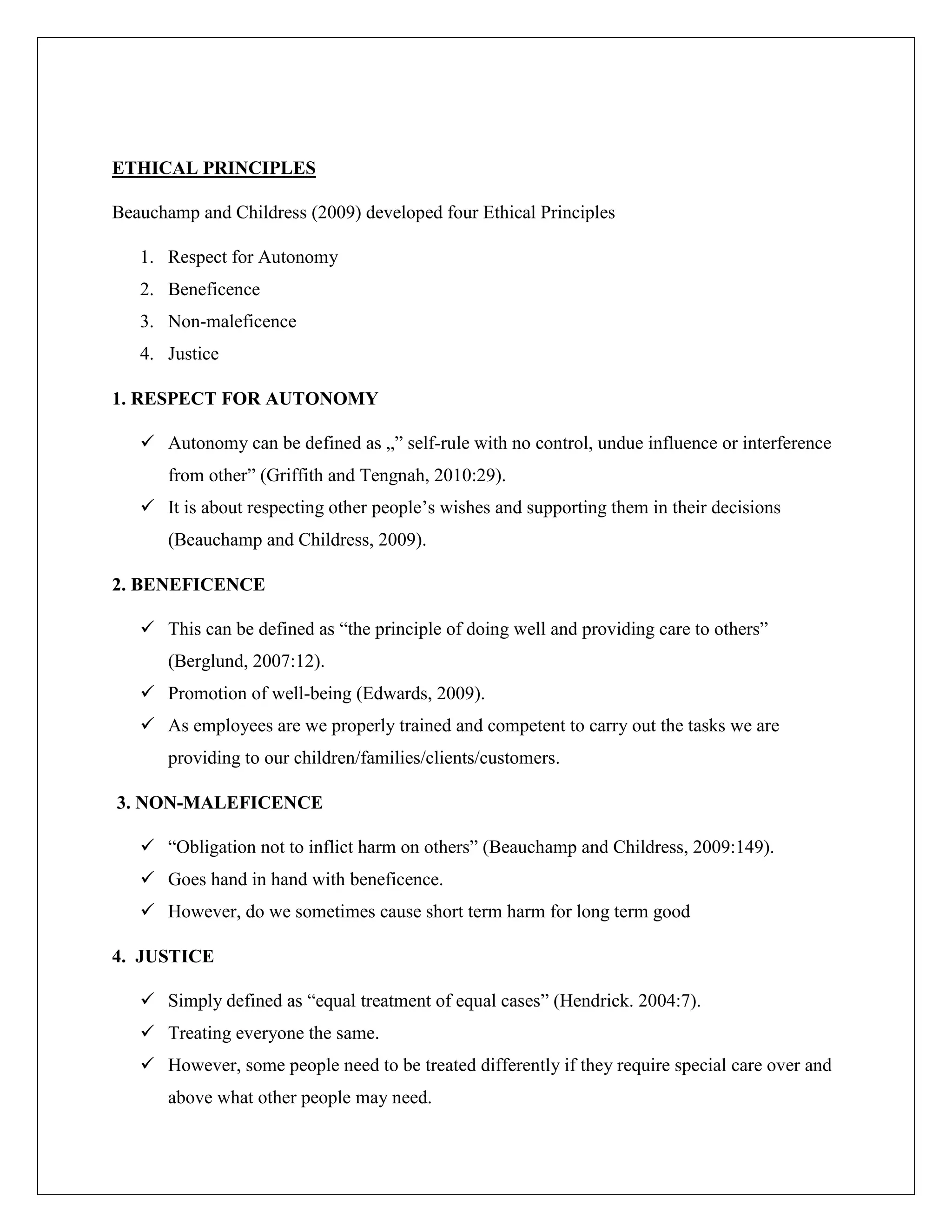 Ethical and legal issues in nursing | PDF