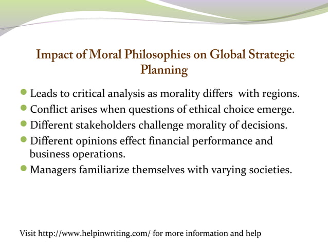 Ethical and Moral Philosophies in Business | PPT | Business | Business ...