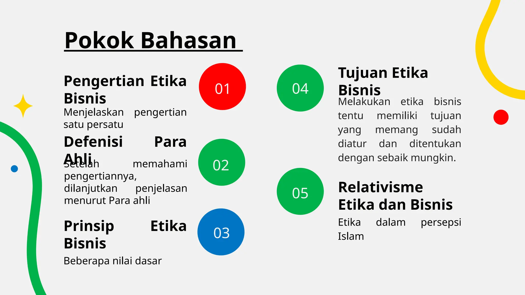 Etika Bisnis: Pengertian, Prinsip dan Tujuan.pptx