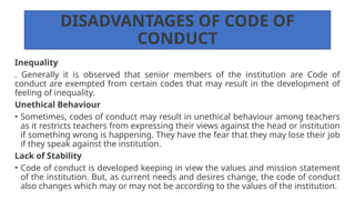 Ethical and Professional Conduct-for B.Ed students | PPT