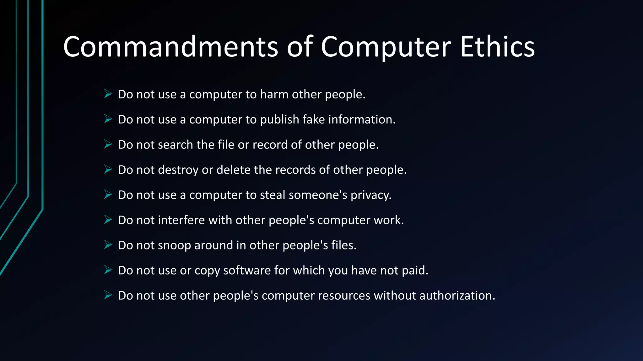 Ethical and Social Issues in ICT | PDF