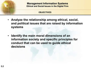 Ethical and Social Issues in the Digital Firm .ppt