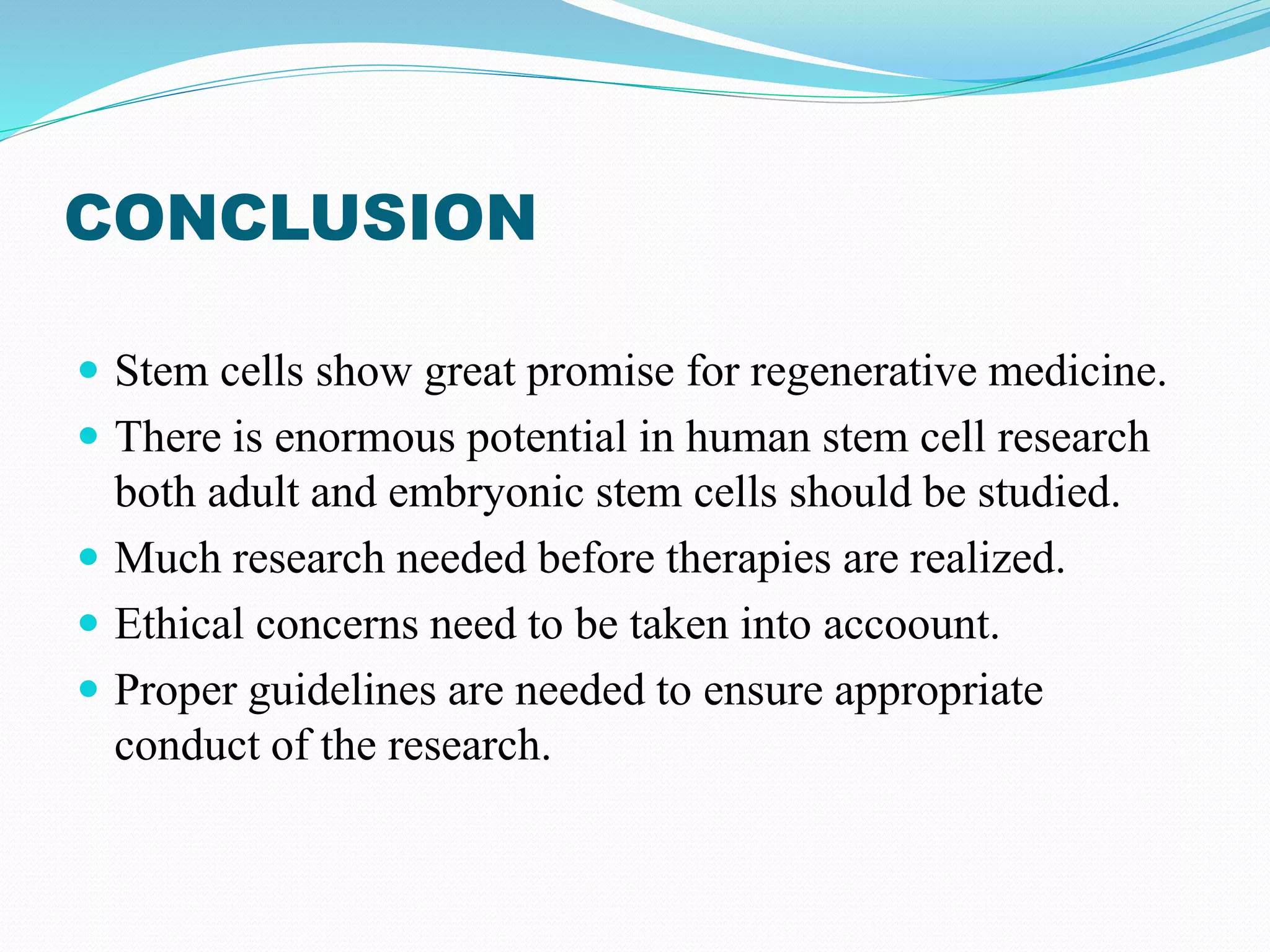 Ethical and Social consideration of Stem Cell Research | PPTX