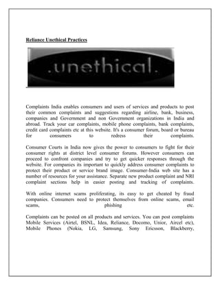 Ethical and unethical business practices | DOCX