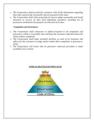 Ethical and unethical business practices | DOCX