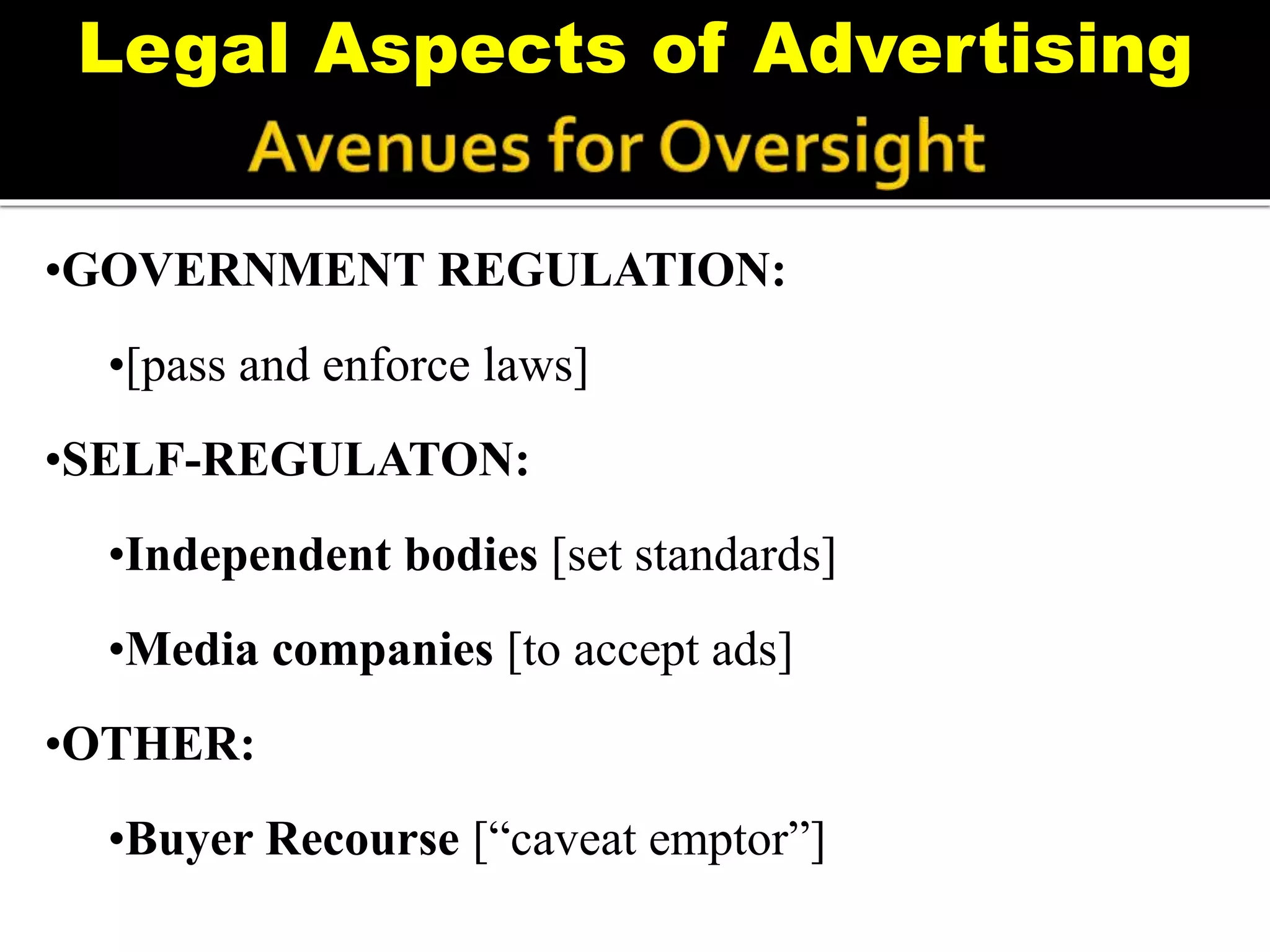 Ethical aspects of advertising | PPTX