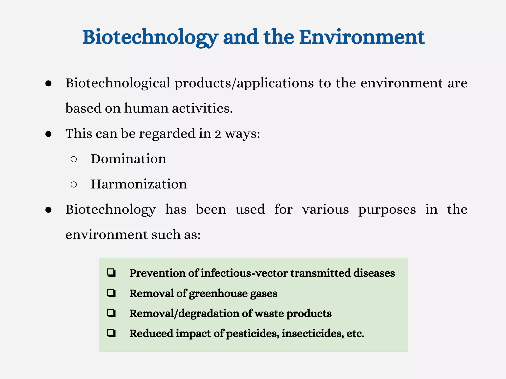 Ethical Aspects of Biotechnology | PDF