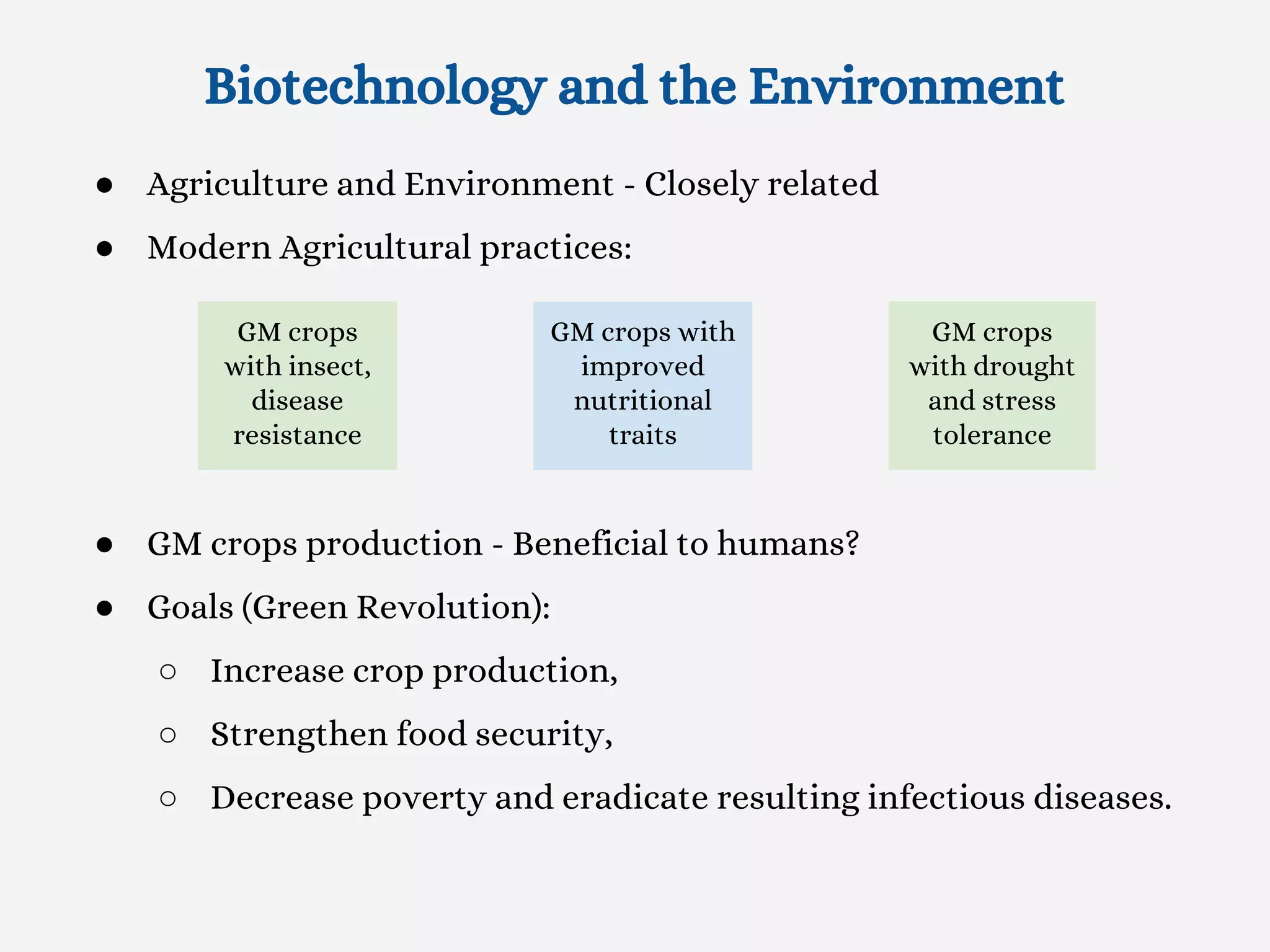 Ethical Aspects of Biotechnology | PDF