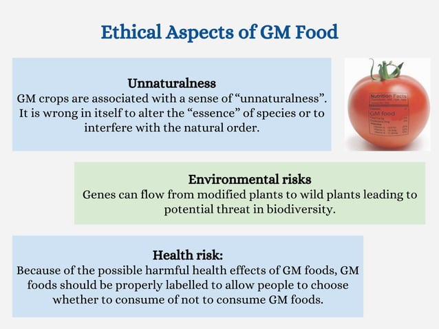 Ethical Aspects of Biotechnology | PDF | Agriculture | Industries