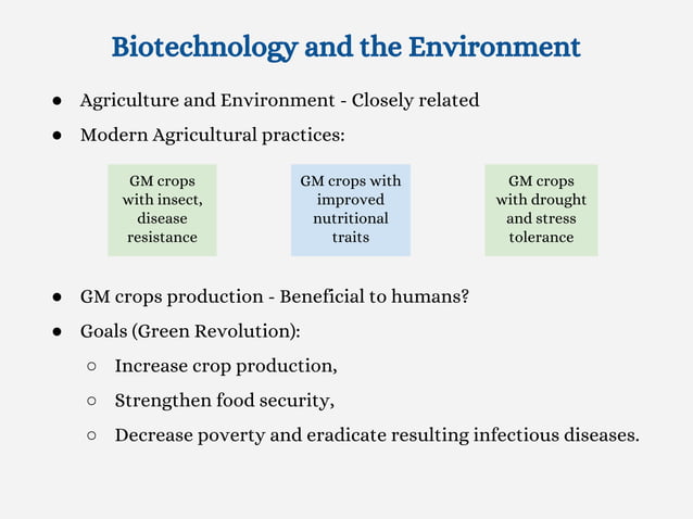 Ethical Aspects of Biotechnology | PDF | Agriculture | Industries