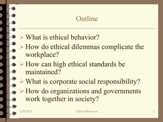 Ethical Behavior and Corporate Social Responsibility.pptx
