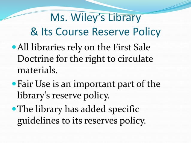 Library Ethical case study | PPT