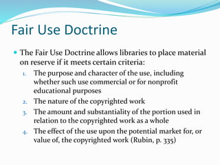 Library Ethical case study | PPTX