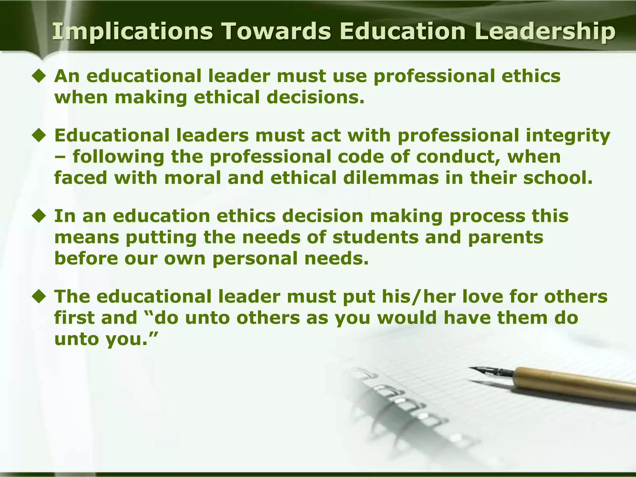 Kidder's Ethical Decision Making Checkpoints | PPTX