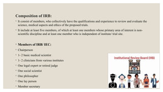Ethical Commitee,Institutional Review Board.pptx