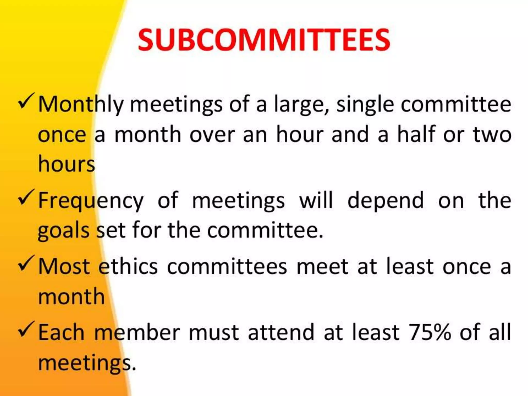 Ethical committee, code of ethics ppt | PPTX