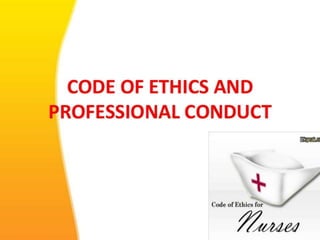 Ethical committee, code of ethics ppt | PPTX