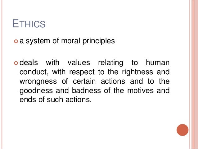 Ethical communication