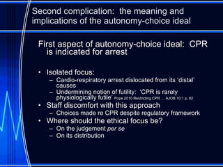 Ethical complications of DNRs | PPT
