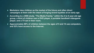 Ethical Concern in Advertising in Children | PPTX