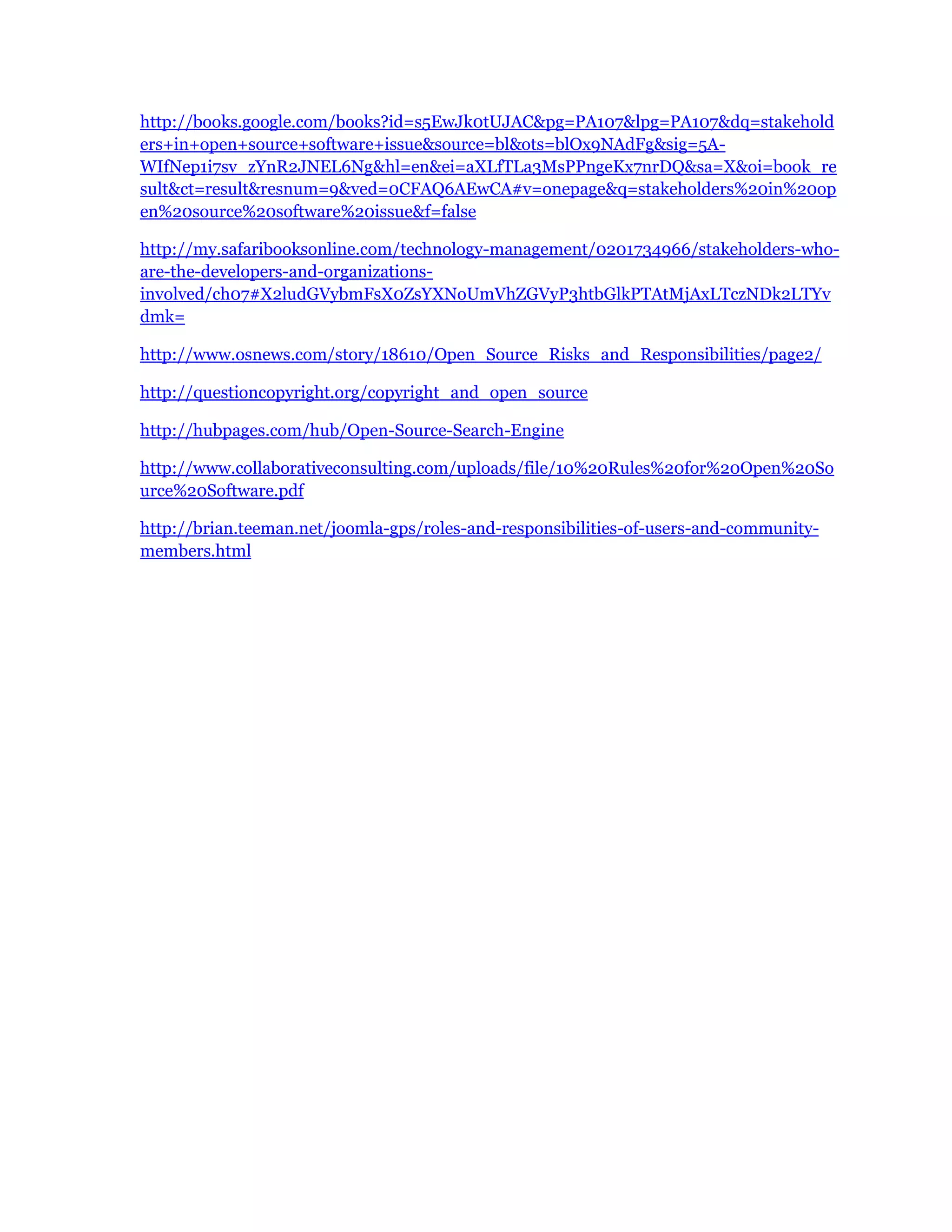 Ethical consideration in open source software | DOCX