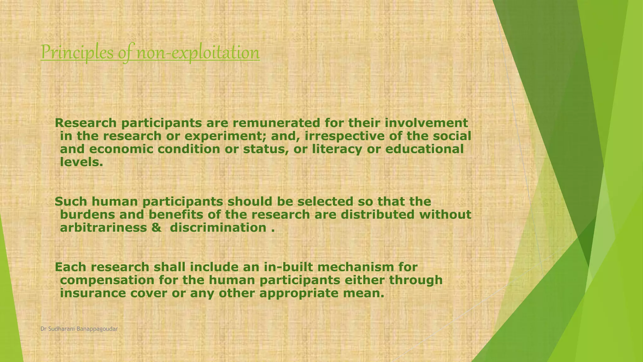 Ethical consideration in research | PPTX