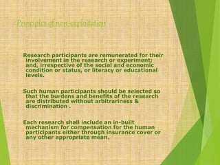 Ethical consideration in research | PPTX