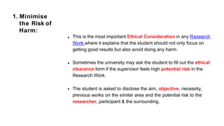 Ethical Consideration On Writing Quality Dissertation | PhD ...